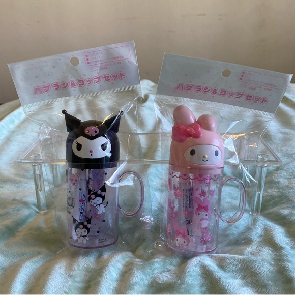 Sanrio | Bath | Sanrio Kuromi And My Melody Toothbrush Set Bundle ...